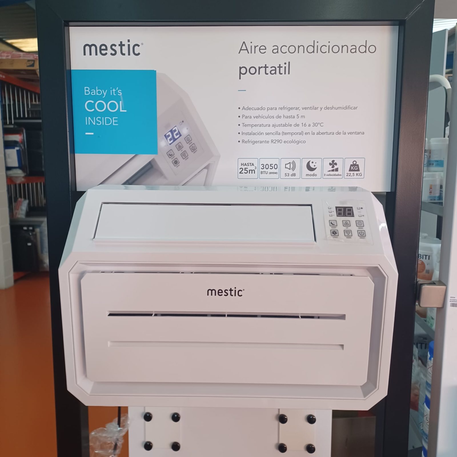 MESTIC AIRE ACONDICIONADO DE VENTANA SPA-3000 – l'Alba